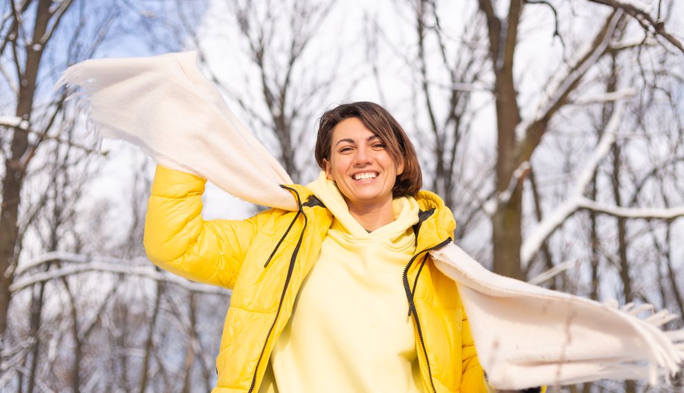 Nervensystem-Freeze durch den Schreck einer ausser-körperliche ...